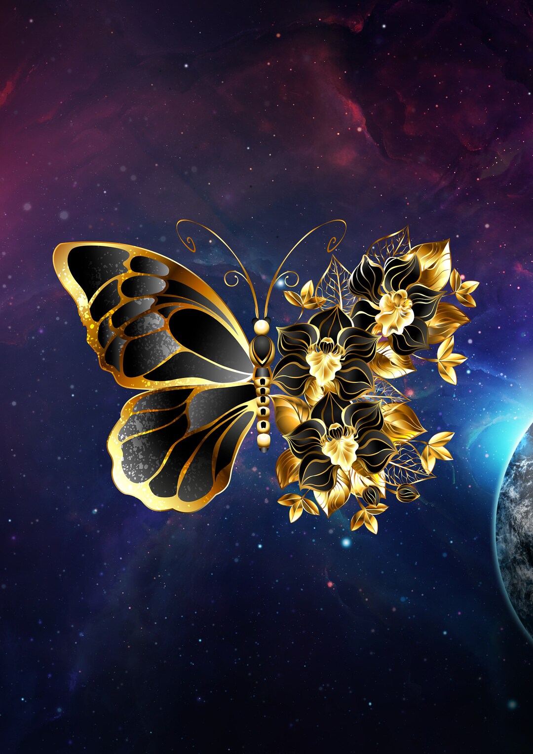 Butterfly Wall Poster for Wall Decor Printable Interior Design ...