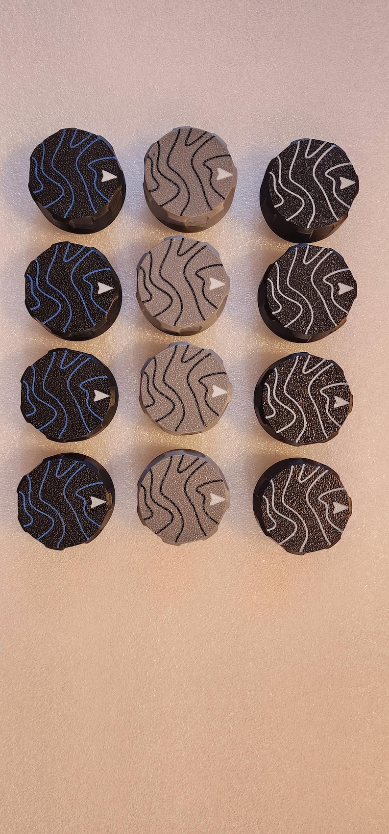 2nd Gen Tacoma AC Knobs Topographic or Plain; Set of 3 - Etsy