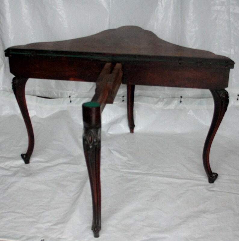 English Late 18th-century Gaming Table Openable - Etsy