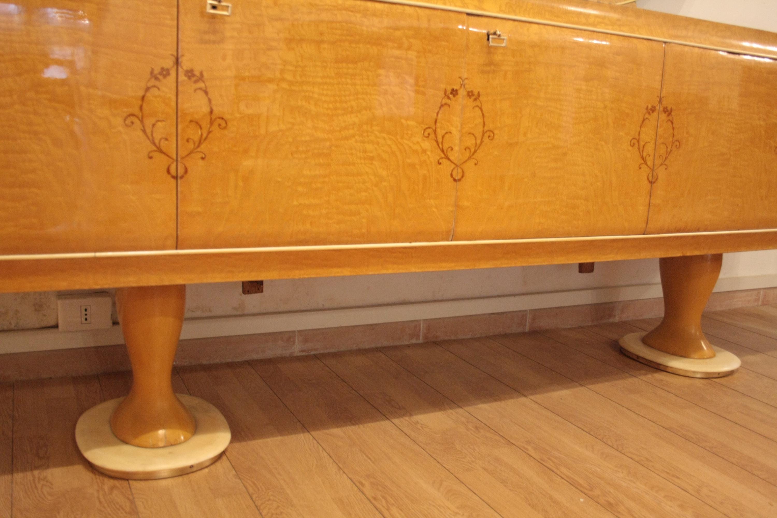 Vittorio Dassi Mirrored Dressing Bar Sideboard | Console Bar Cabinet ...