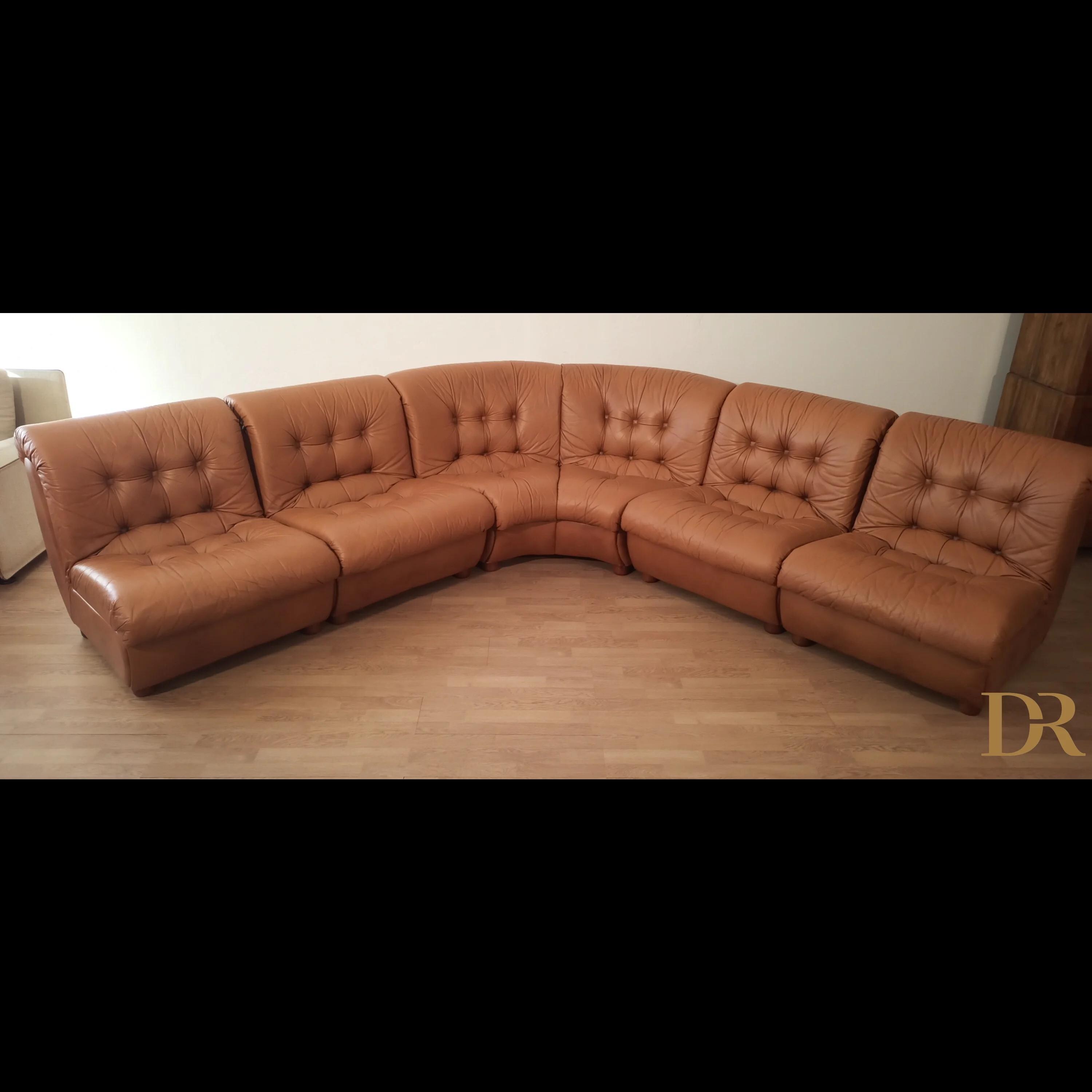 Vintage Leather Sofa Etsy Canada