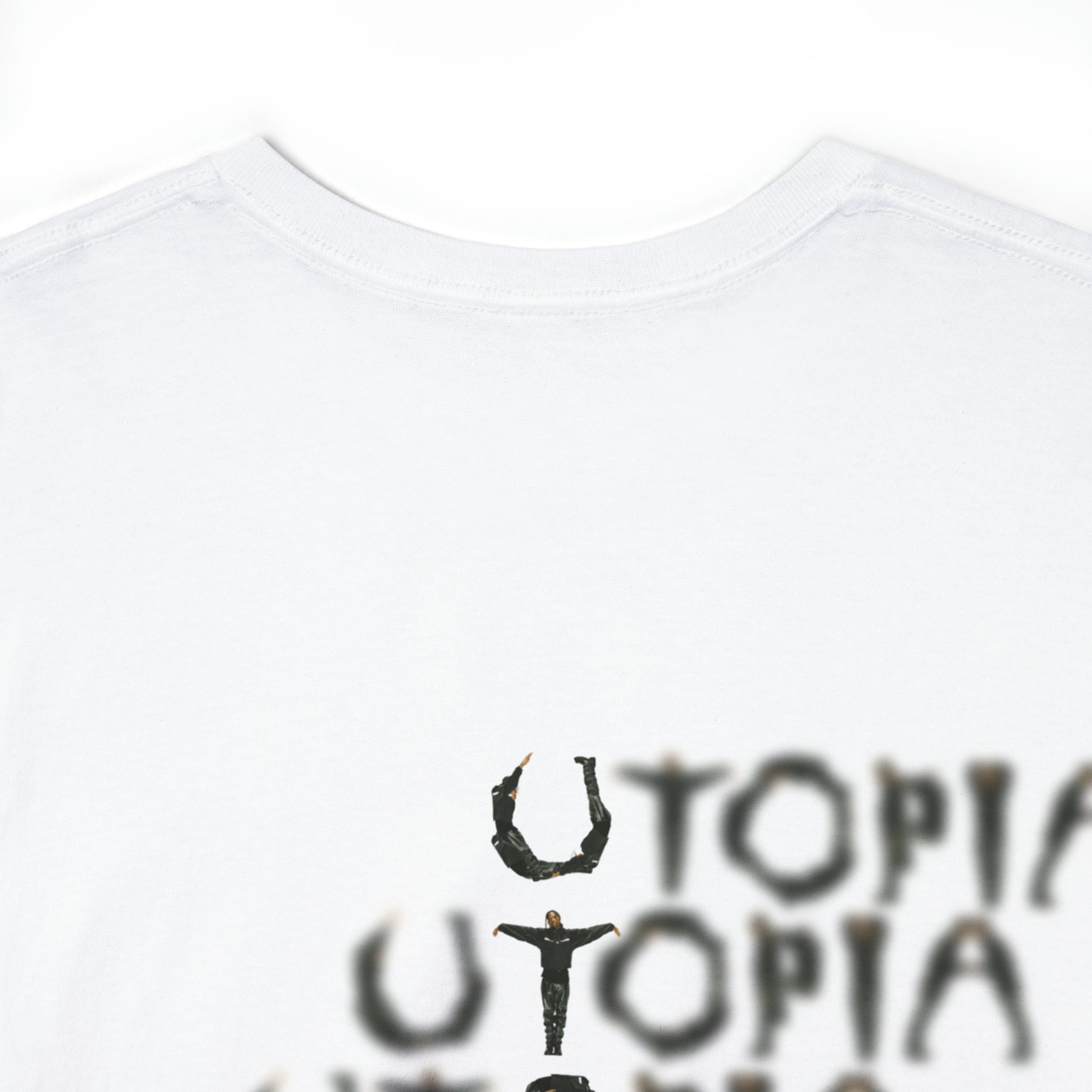 Travis Scott Utopia Merch T-shirt / Premium Design Tee / Back - Etsy