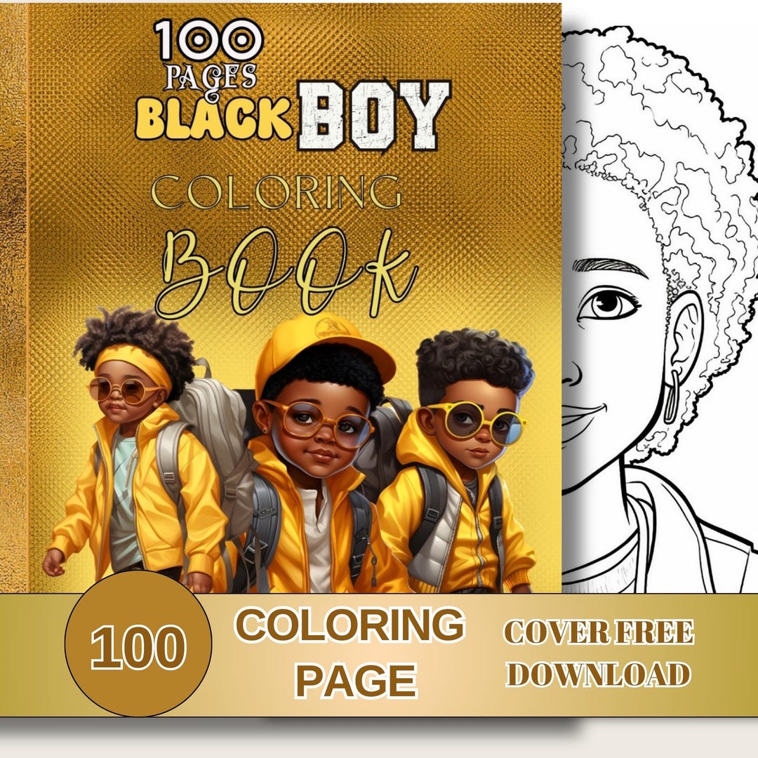 100 Black Boy Coloring Pages for Kidsprintable Coloring Pageskids ...