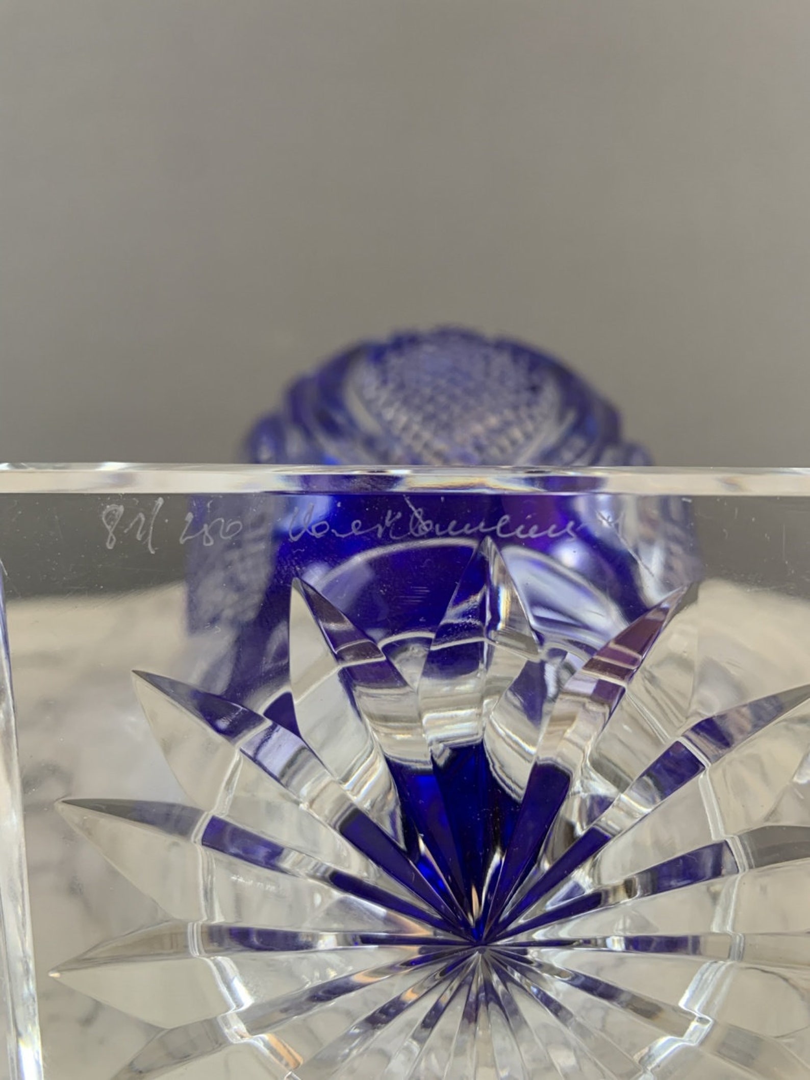 Val Saint Lambert Vase - Etsy