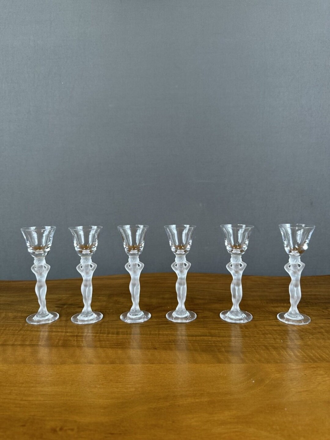 20th Century Bayel Crystal Glasses - Etsy