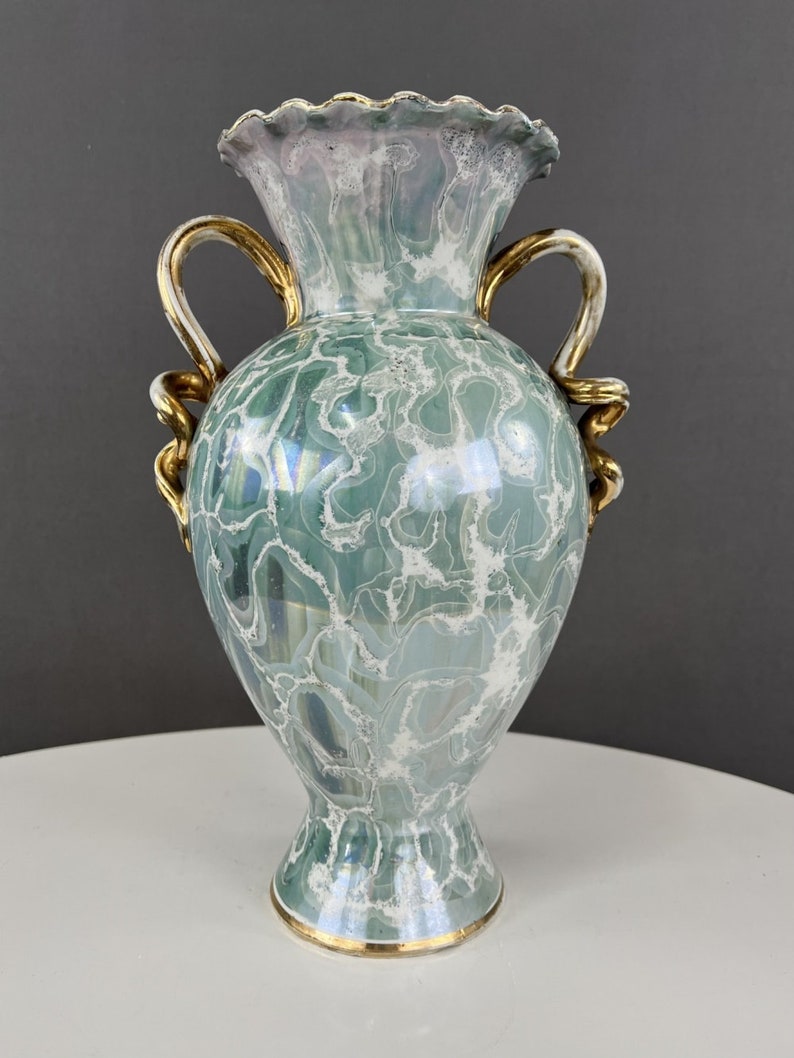 Vintage Ceramic Vase - Etsy