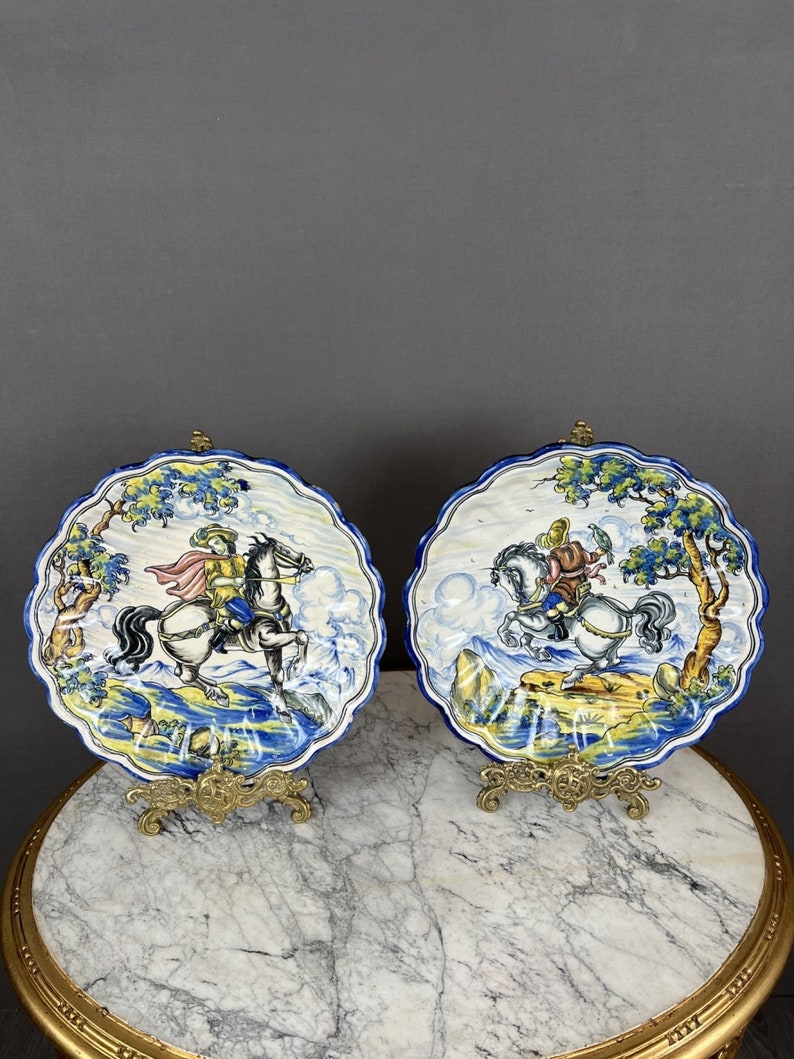 Vintage Ceramic Plates - Etsy