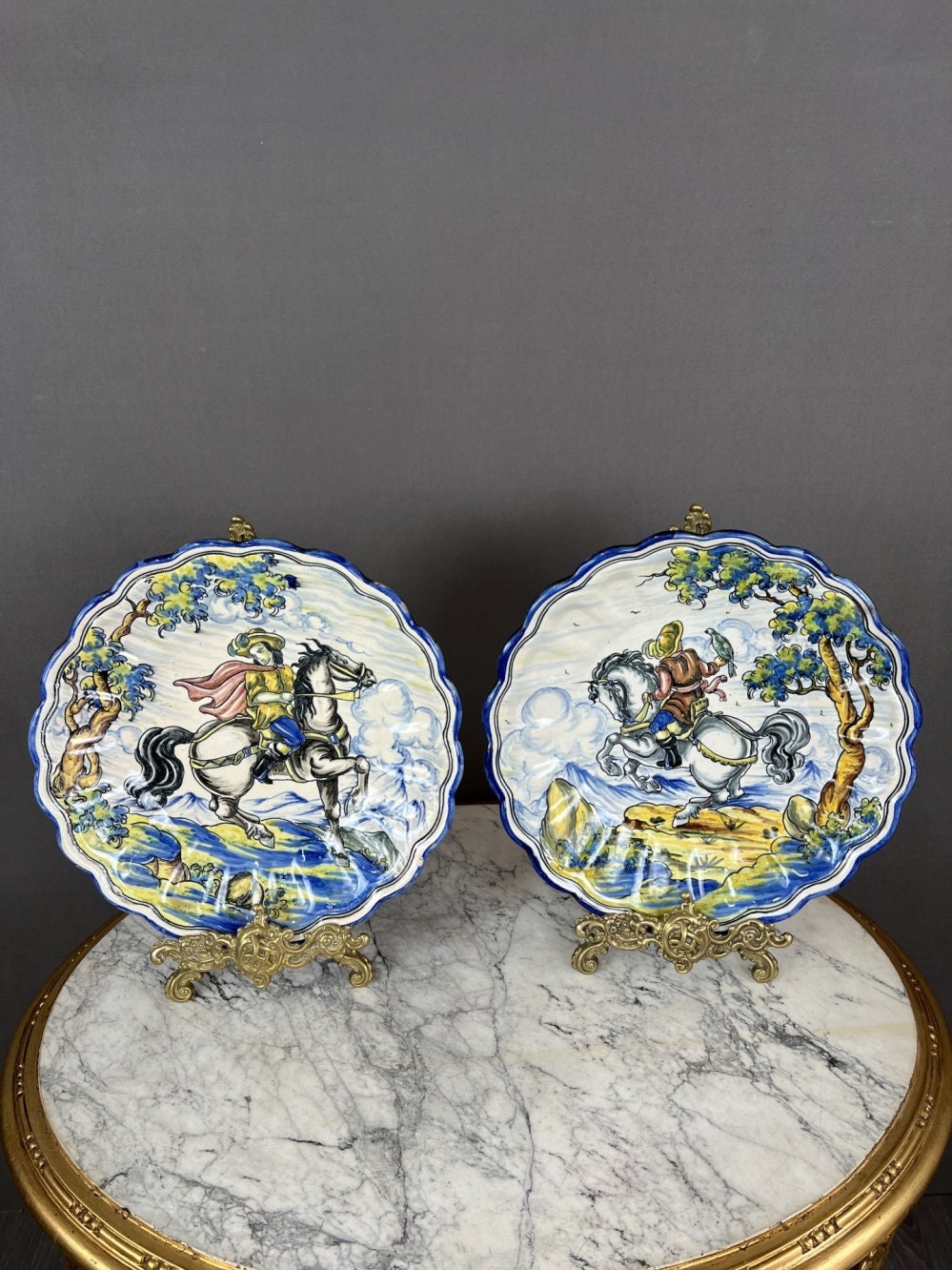 Vintage Ceramic Plates - Etsy