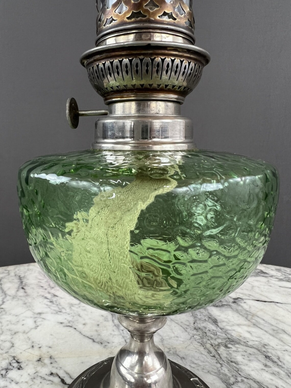 Vintage Oil Lamp - Etsy