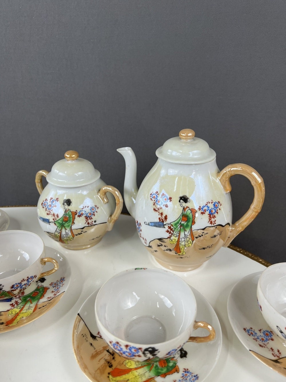 Vintage Japanese Tea or Coffee Set - Etsy
