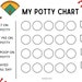 Potty Chart Baseball Potty Chart Reward Chart Toddler Printables Kids ...