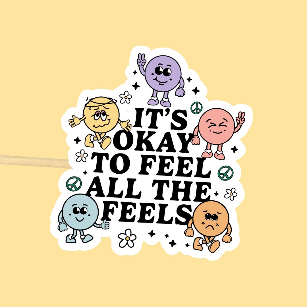 Mental Health Sticker // Dishwasher Safe Stickers, Mental Health Humour ...