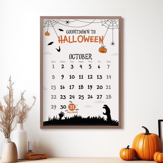 Spooky Halloween Countdown