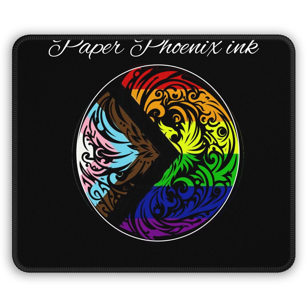 Paper Phoenix Ink Gaming Mouse Pad - Etsy