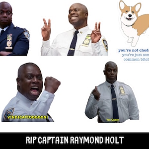 Captain Holt Homage SVG Bundle - Brooklyn 99 Designs (digital Download ...
