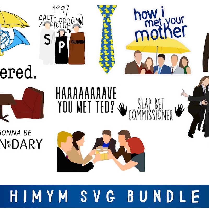 Himym Stickers - Etsy