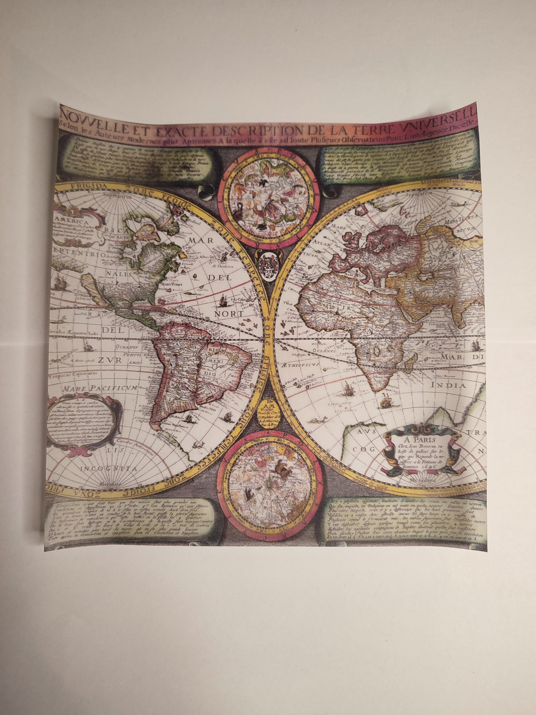 Vellum Old Maps - Etsy