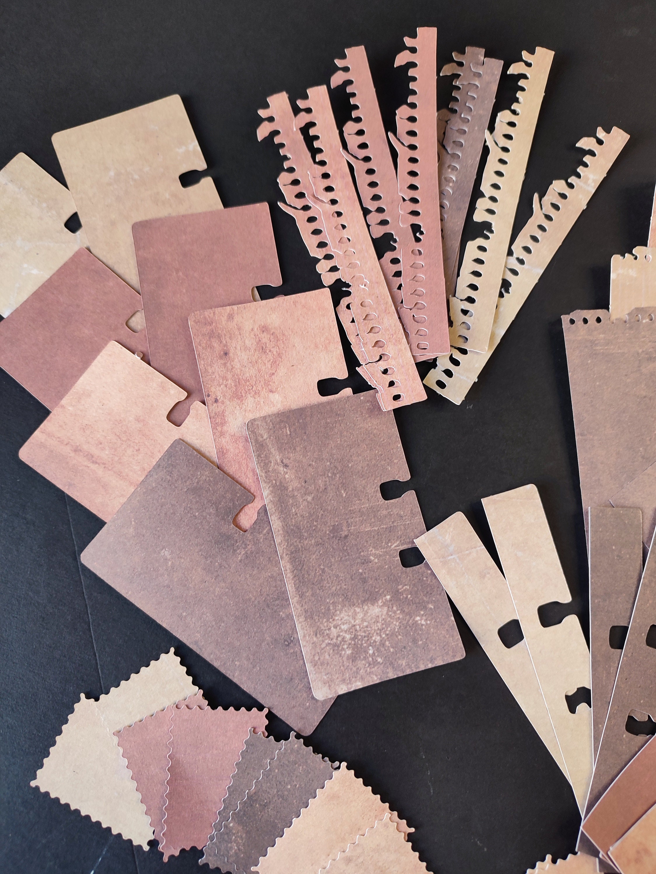 Collage Chronicles Cut Outs: Torn Papers, Ephemera Bits, Postage Stamps ...