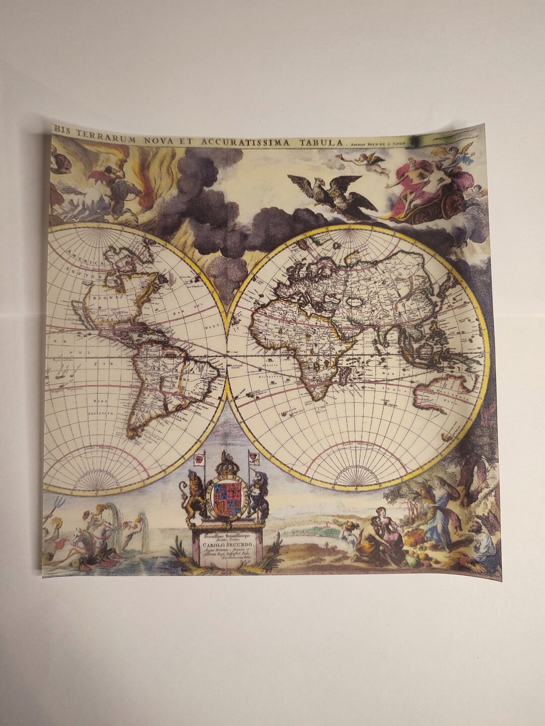Vellum Old Maps - Etsy