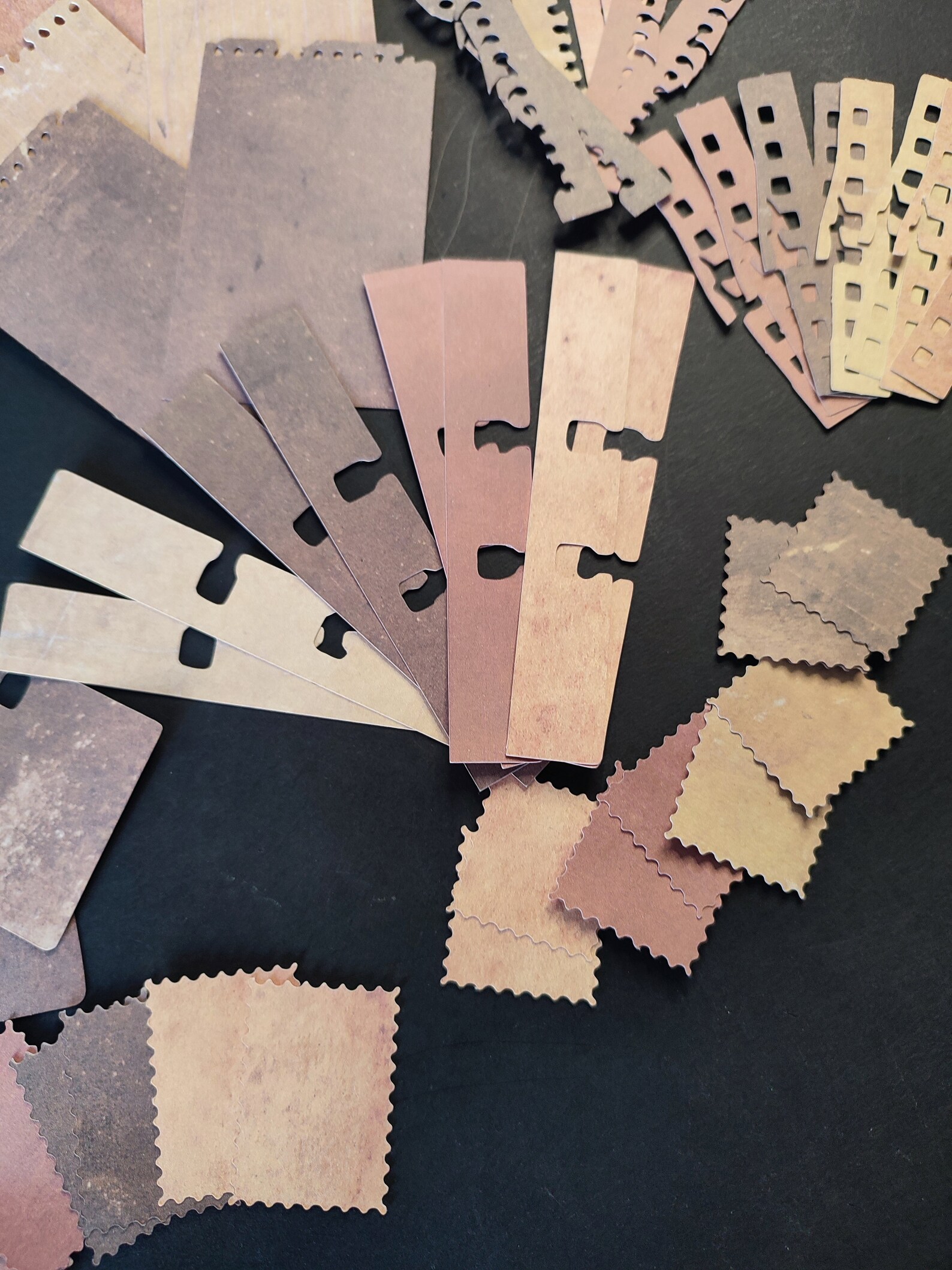 Collage Chronicles Cut Outs: Torn Papers, Ephemera Bits, Postage Stamps ...