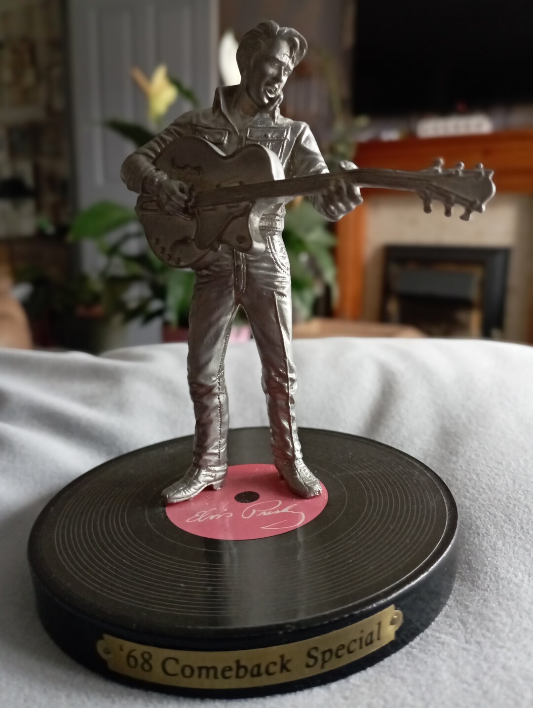 Elvis Presley Limited Edition Pewter Figurine 68 Comeback Speciall - Etsy