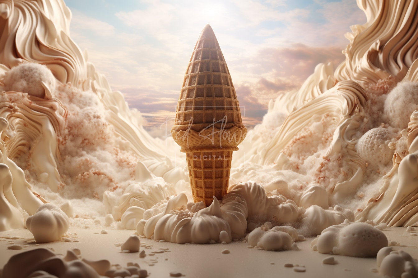 Ice Cream Digital Backdrop Bundle Candy Backdrops Kids - Etsy