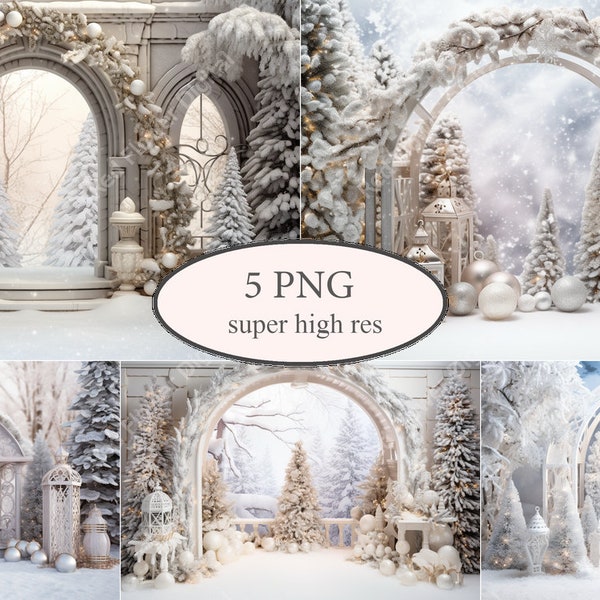 Winter Wonderland Backdrop - Etsy