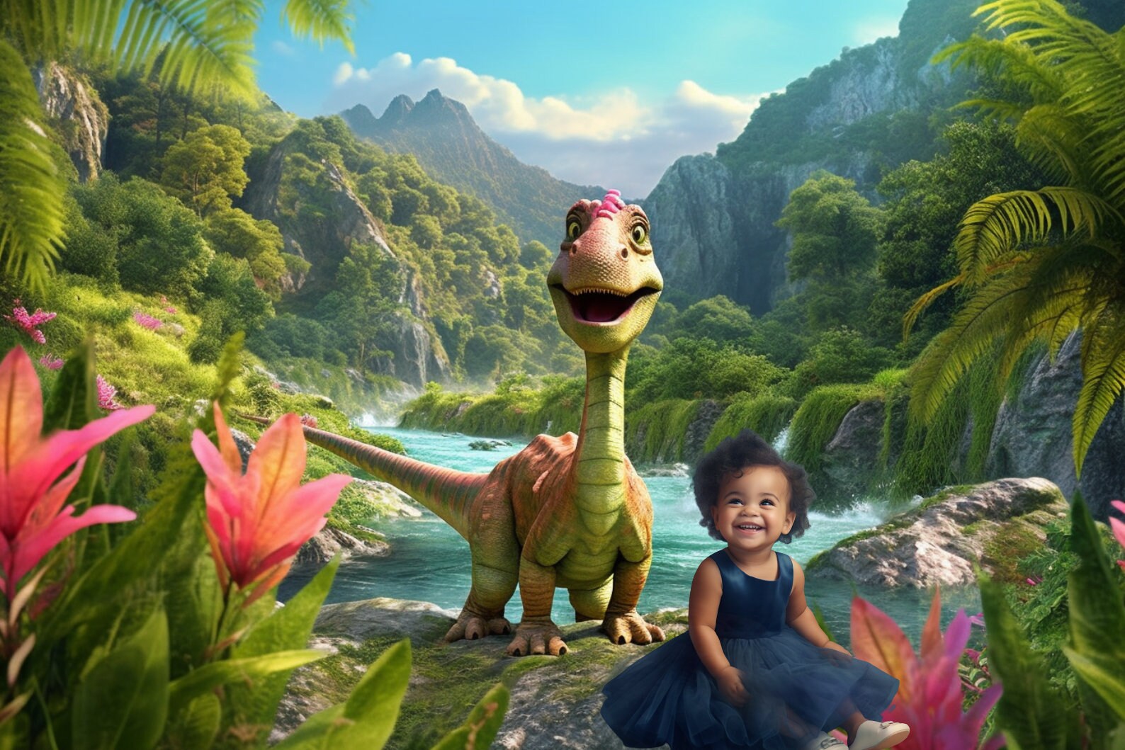 Dinosaur Digital Background Bundle Cute Dinosaur Backdrops - Etsy