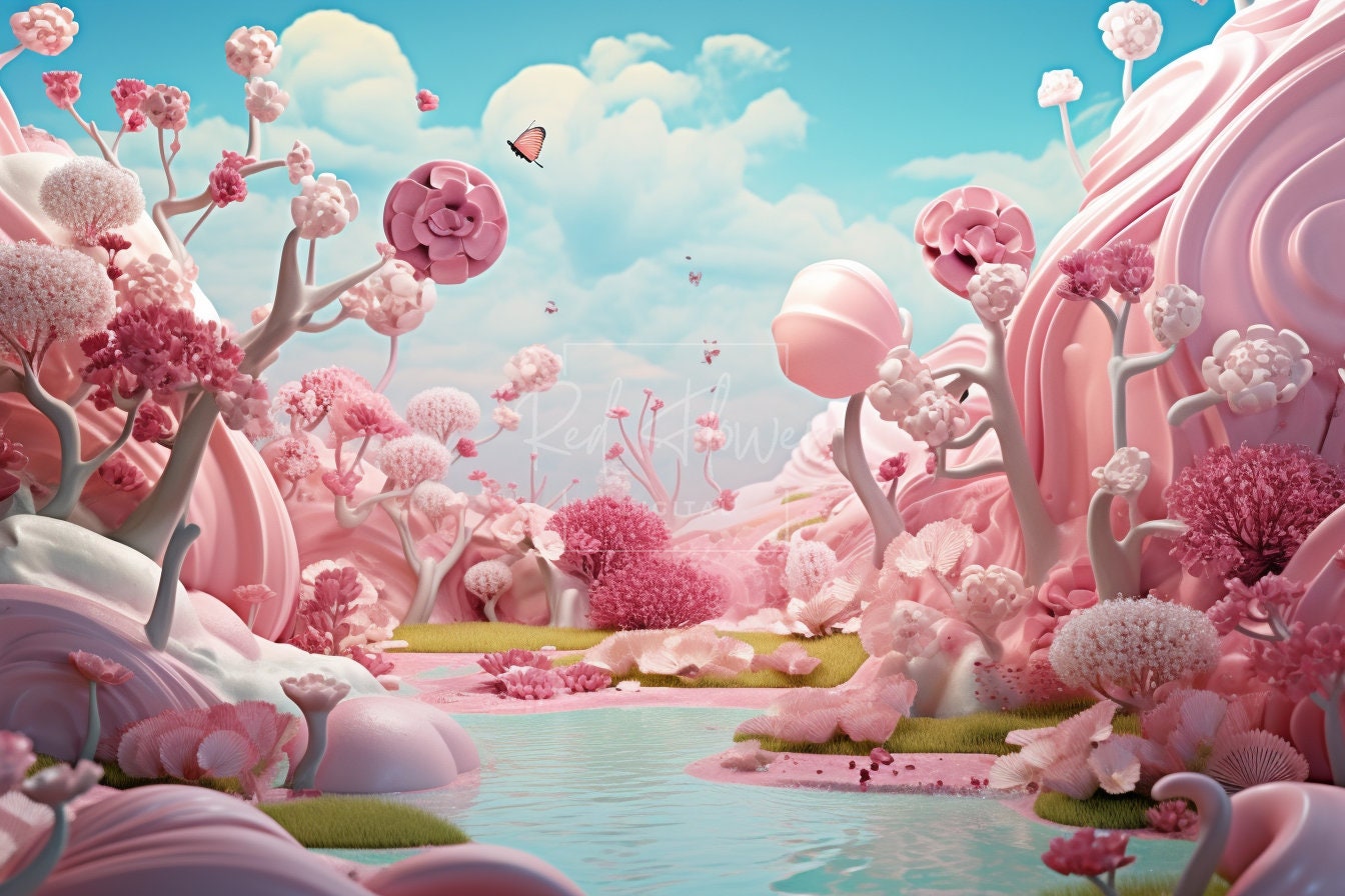 Ice Cream Digital Backdrop Bundle, Candy Backdrops, Kids Digital ...