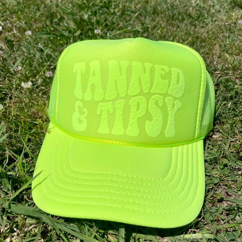 Neon Trucker Hat - Etsy