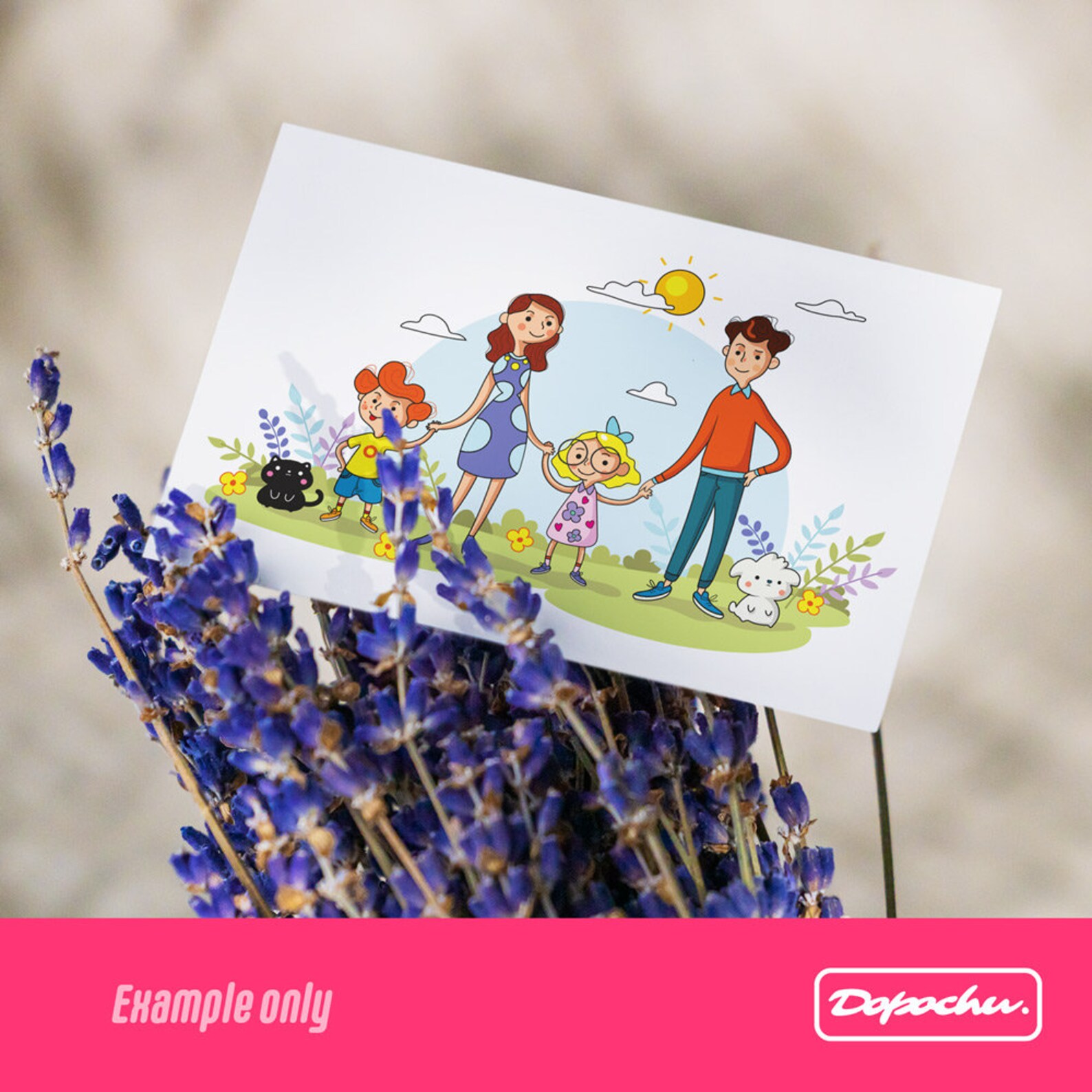 Happy Family Clipart, Cartoon Family Clipart, Doodle Parents With ...