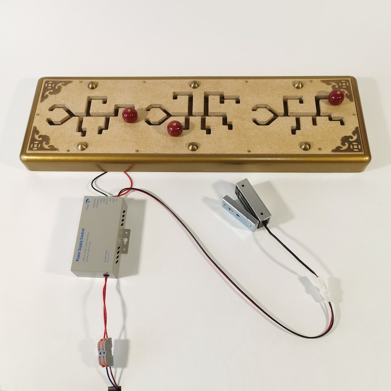 Mechanism for Escape Game Room Steampunk Style Maze Retro Puzzle Brain ...
