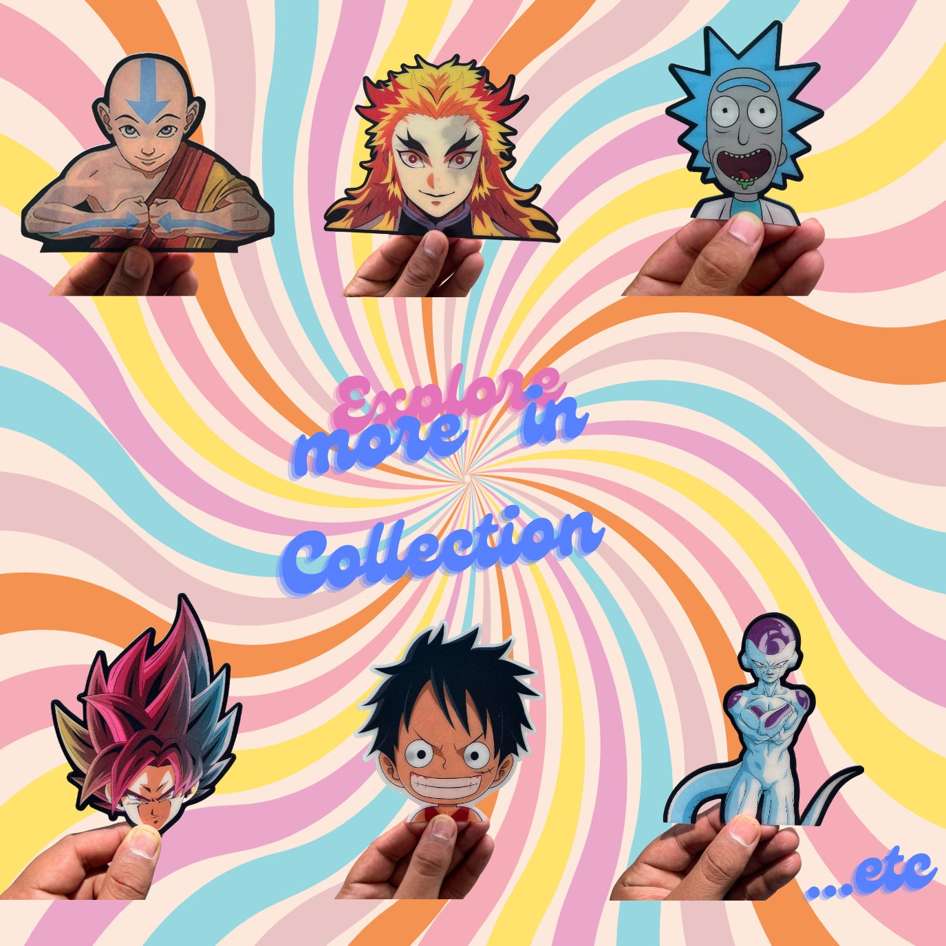 Dragon Ball Z 3D Motion Stickers Goku Sticker - Etsy