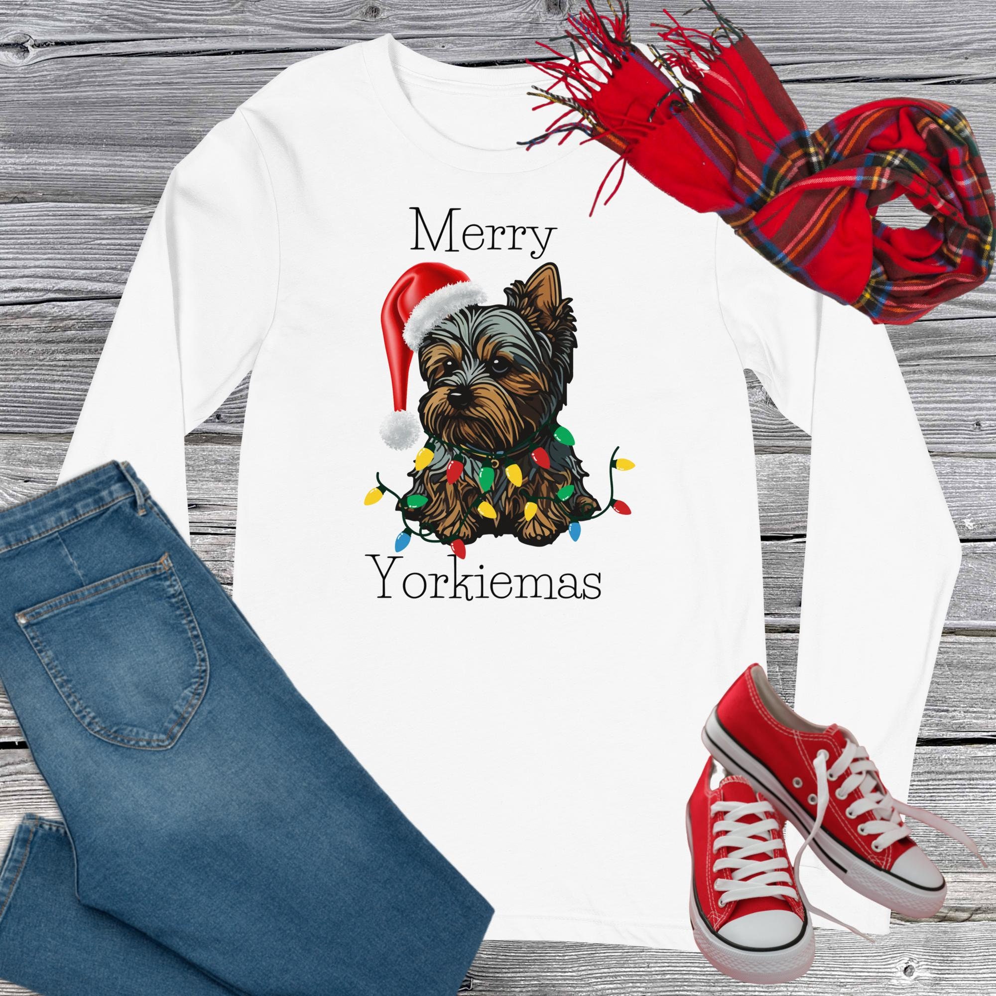 Yorkie Christmas Shirt | Yorkie Gift | Yorkie SVG | Yorkie Lovers ...