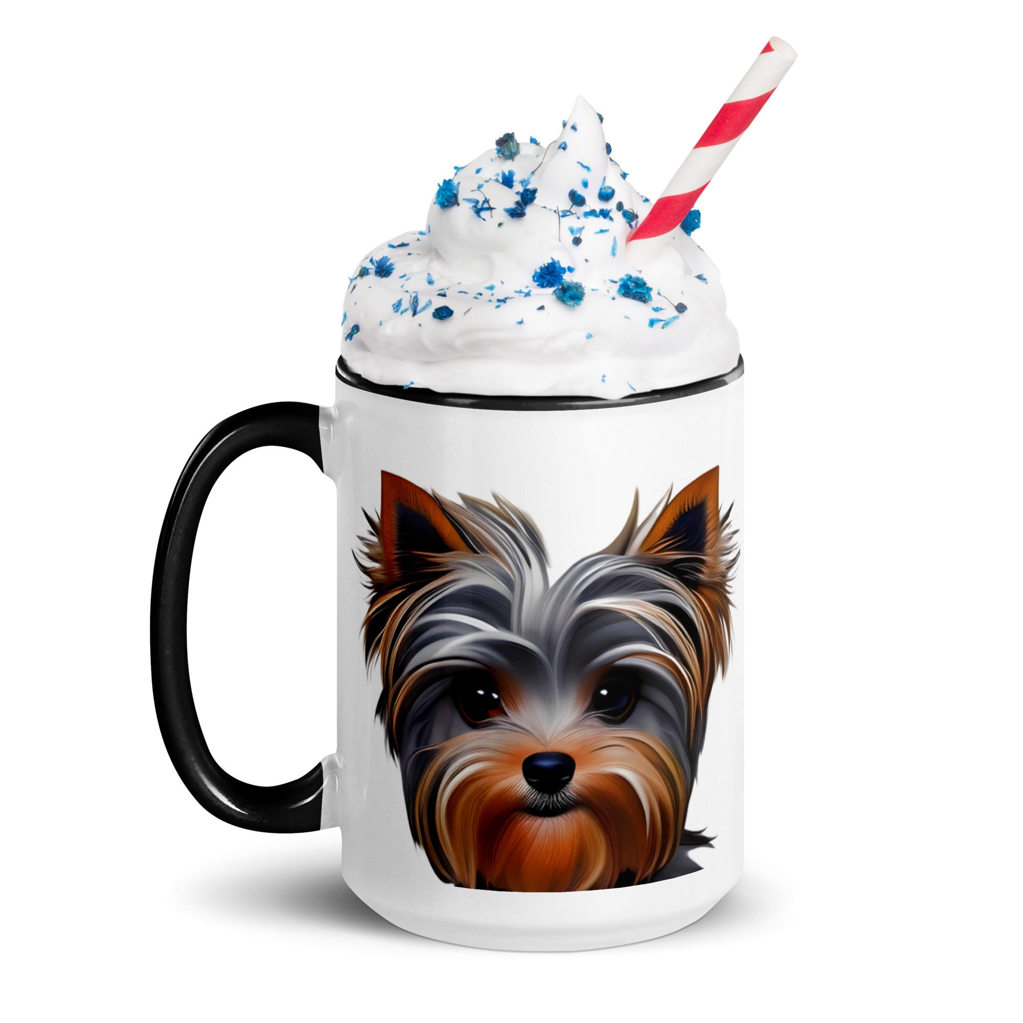 Yorkie Mug Yorkshire Terrier Fun Facts Yorkie Mom Yorkie Gifts ...