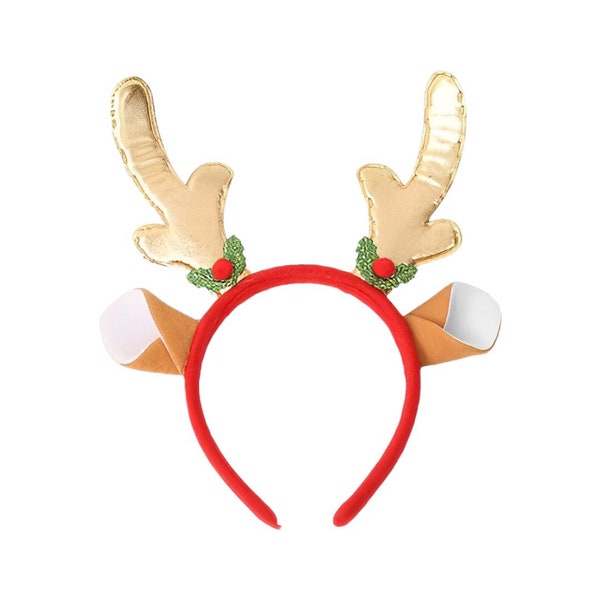 Reindeer Headbands - Etsy