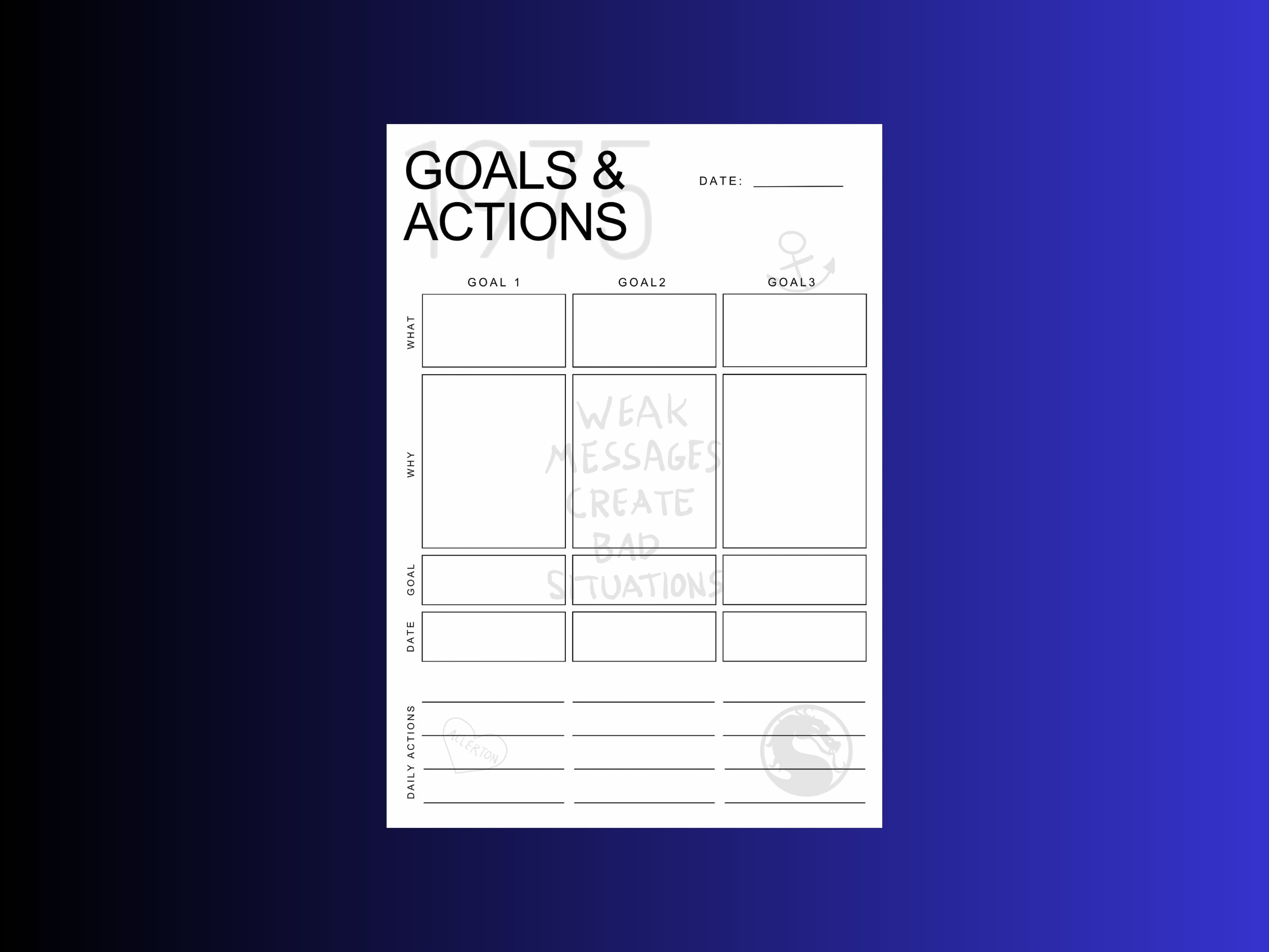 Matty Healy Tattoos Printable Planner Bundle (the 1975) - Etsy