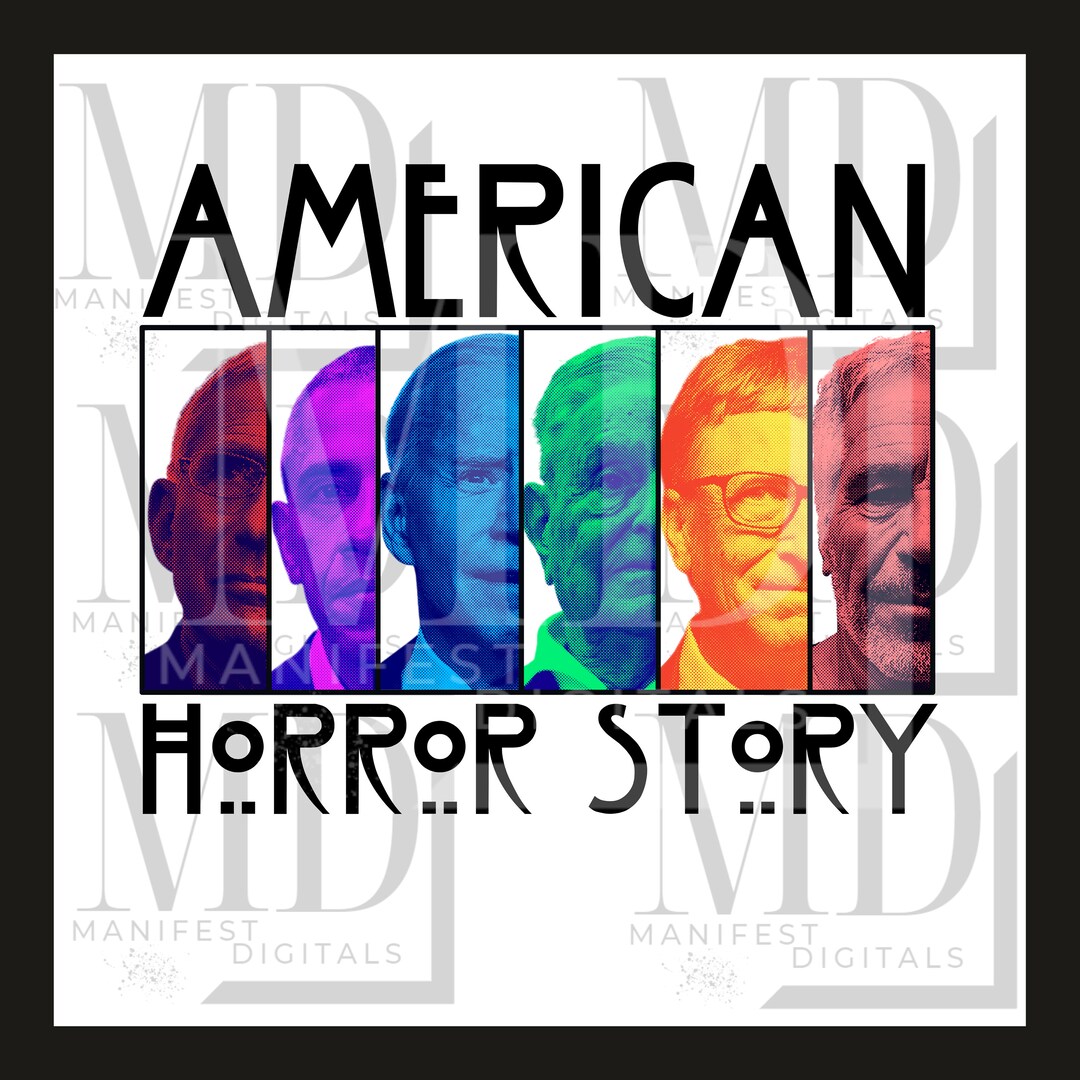 American Horror Story Color Original Designer Digital Download - PNG ...