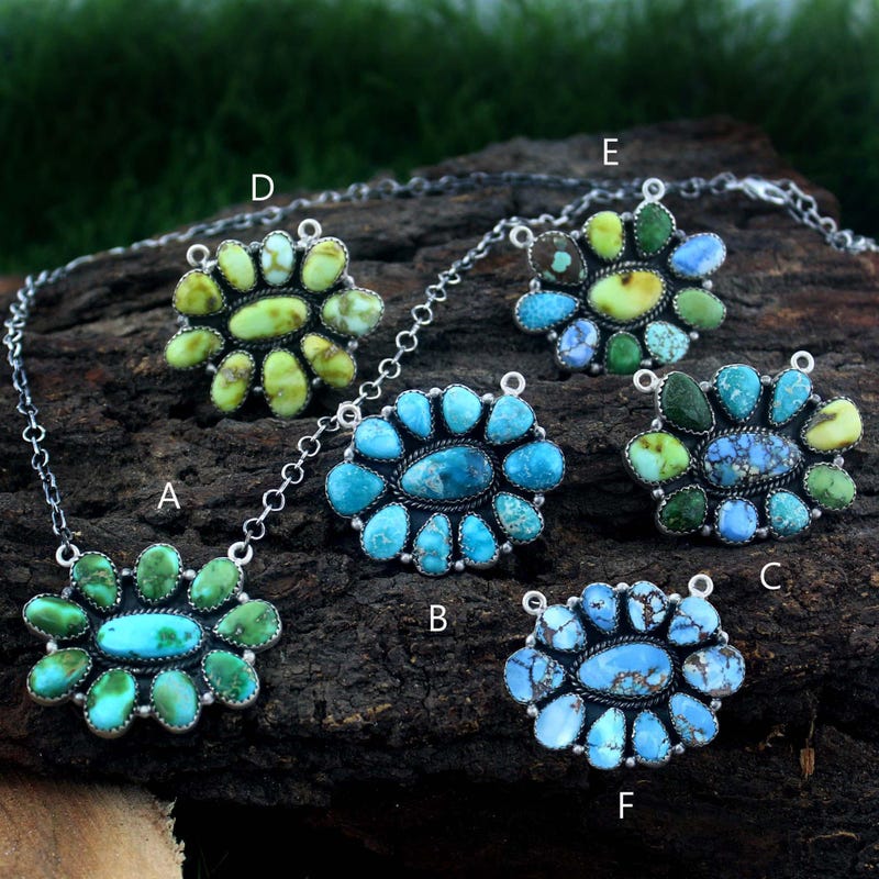 Turquoise Hug Necklace - Etsy