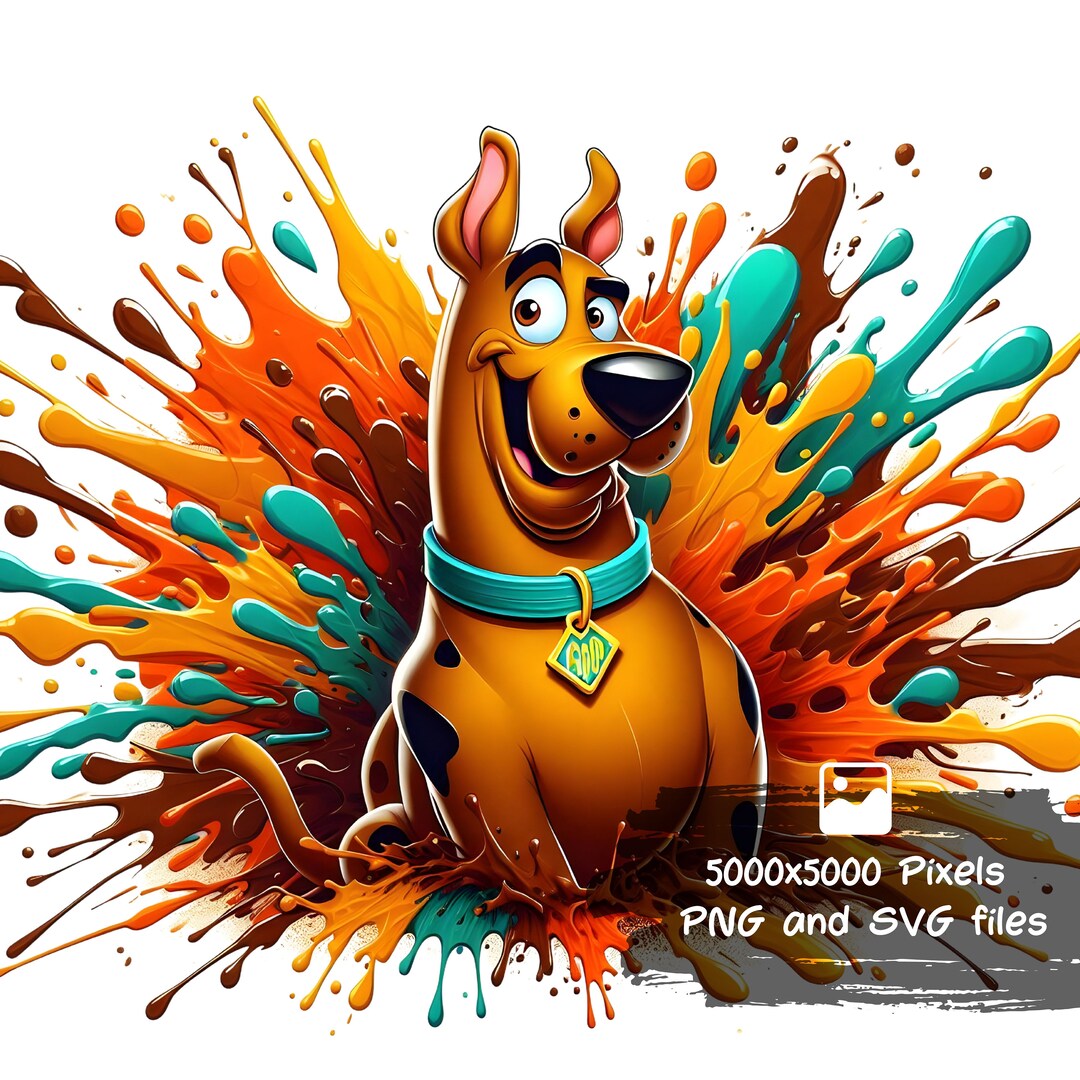 Scooby Doo Png, Svg, Mystery Van, Spooky Season, Scooby Doo Vintage T ...