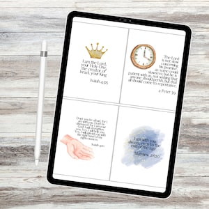 Kids Scripture Memorization Cards | Printable Bible Verse Memory Cards ...