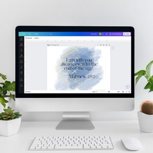 Kids Scripture Memory Posters Printable and Editable Bible - Etsy