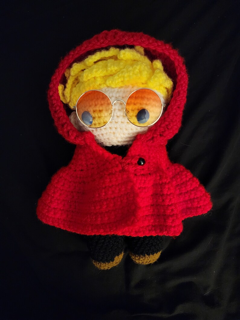 Vash the Stampede Crochet Plush - Etsy