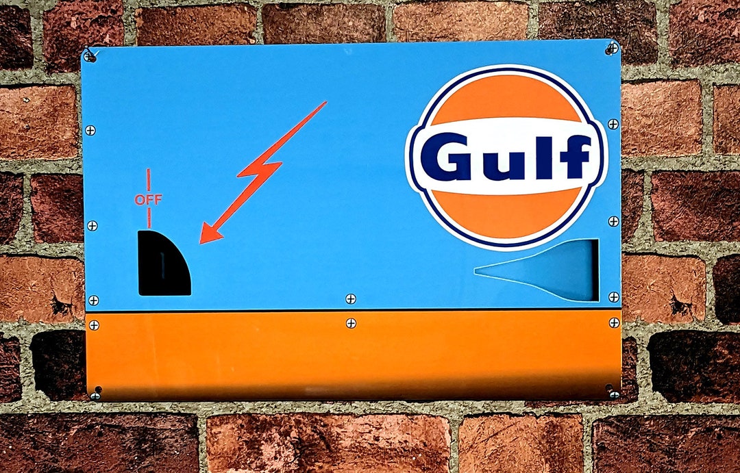 Gulf Lemans 917 Aluminum Motorsport Racing Wall Sign for Man Cave, Bar ...