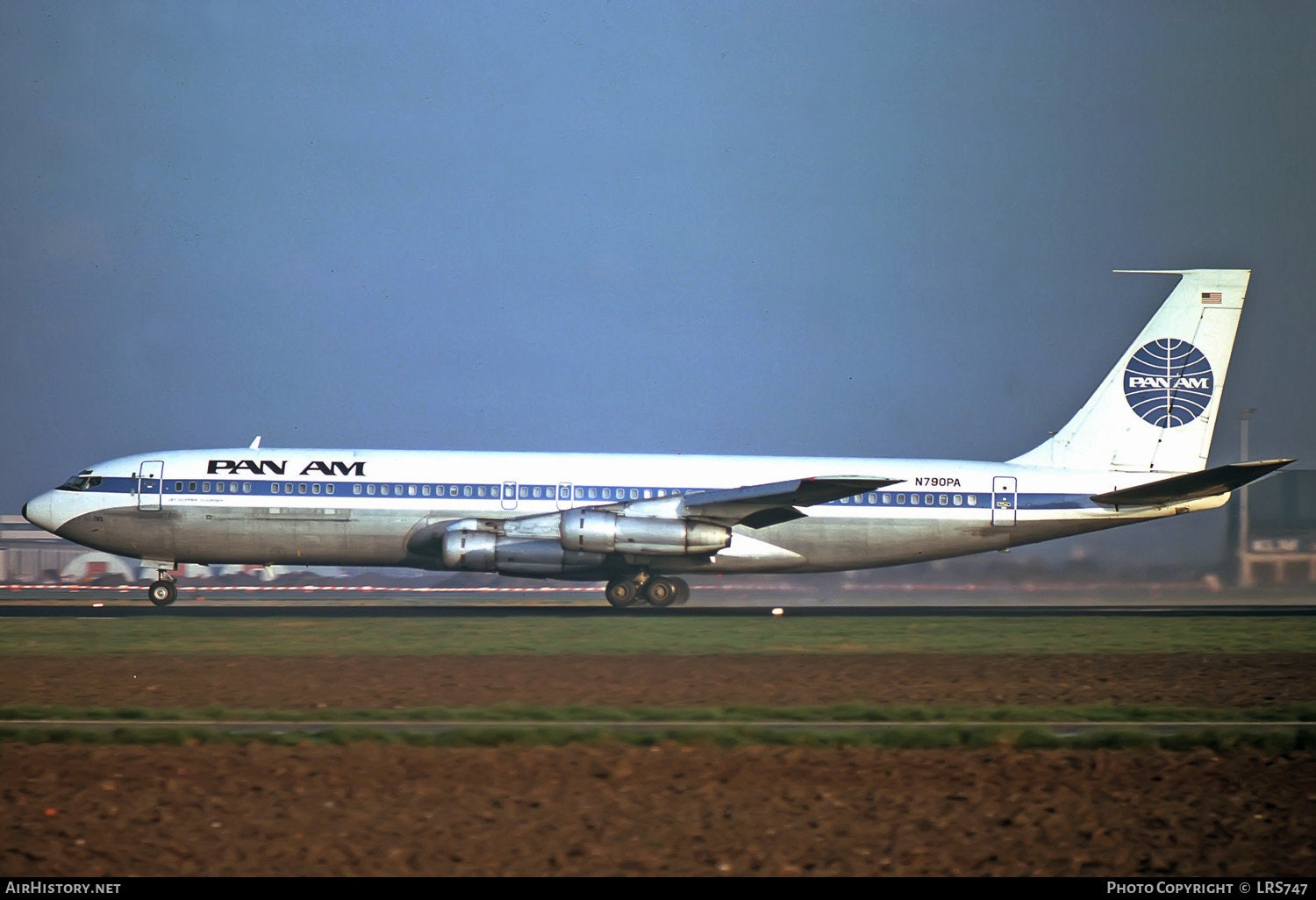 Pan Am Boeing 707 3D Aluminum Fuselage Scale Section Aviation ...