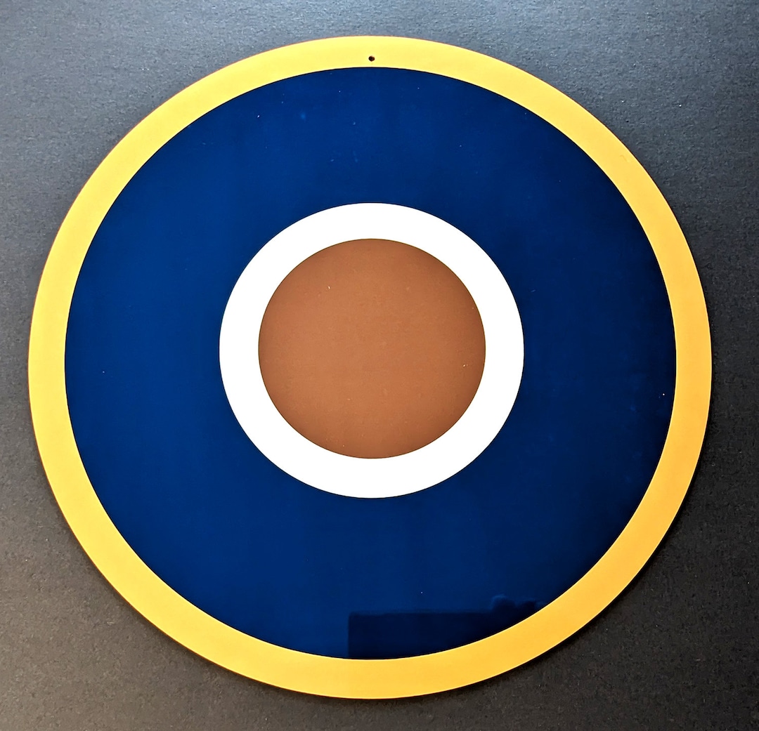 Royal Air Force RAF 1940's Roundel 12 Metal Wall Art. Aviation ...