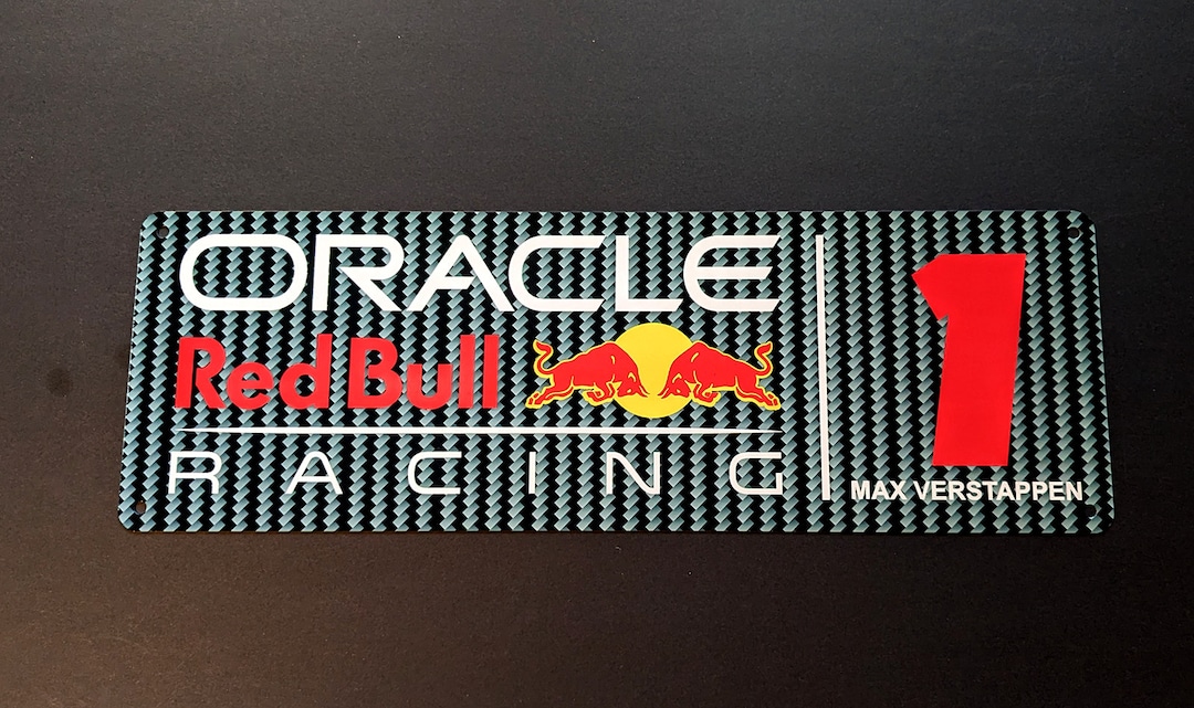 Max Verstappen Red Bull Formula One back of Steering Wheel Themed Wall ...