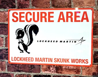 Lockheed Martin Skunk Works Kiss-cut Stickers - Etsy UK