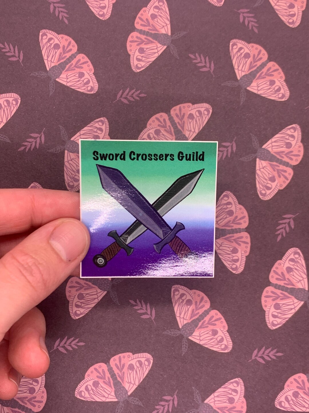 Sword Crossers Guild Sticker - Etsy