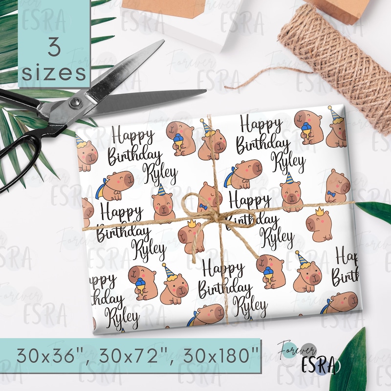 Capybara Name Tag - Etsy